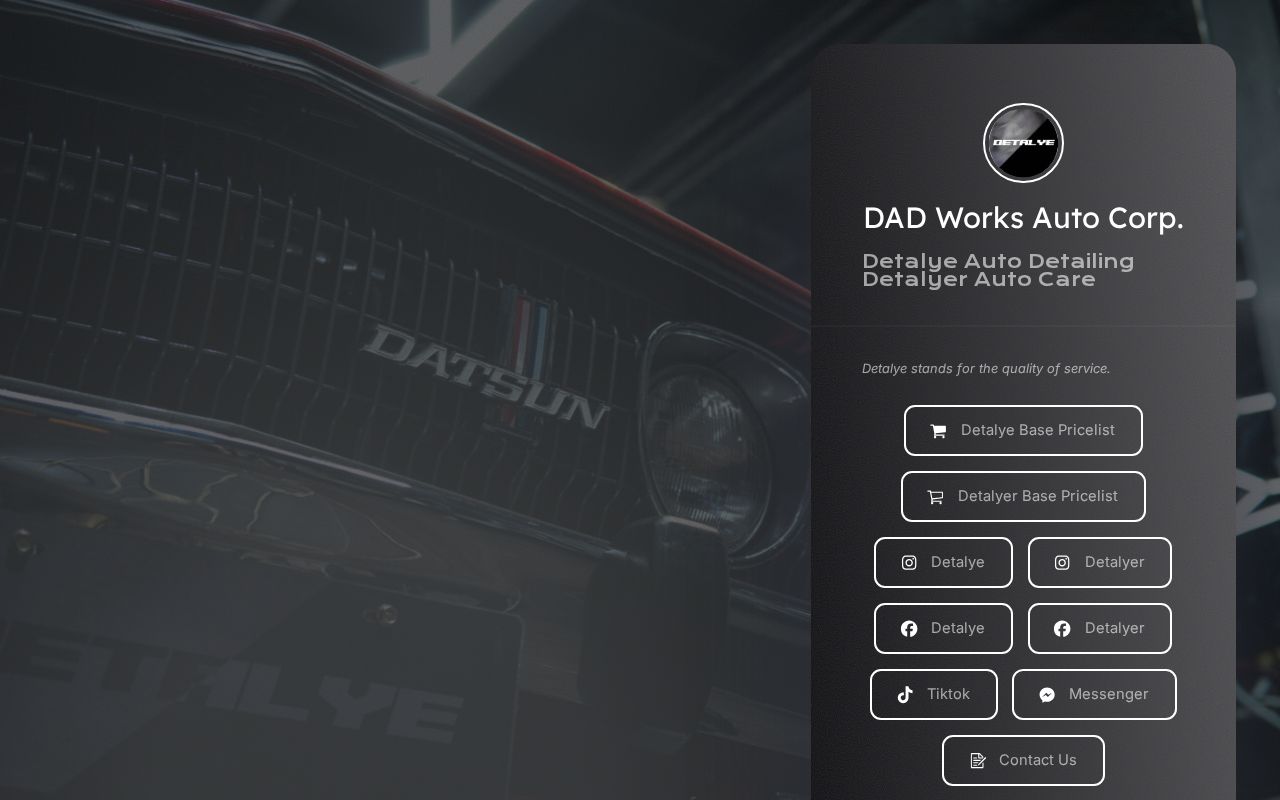 Detalye Auto Detailing